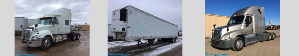 Semi Truck & Trailer Auction | Upcoming Auctions | Repocast.com